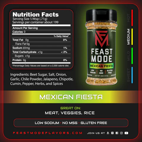 Mexican Fiesta - Sports Nutrition Center