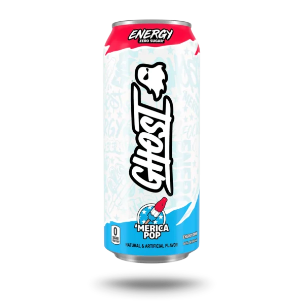 Ghost Energy ‘Merica Pop 16oz - Sports Nutrition Center LLC